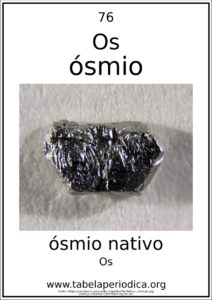 Ósmio nativo | Imagens da Tabela Periódica